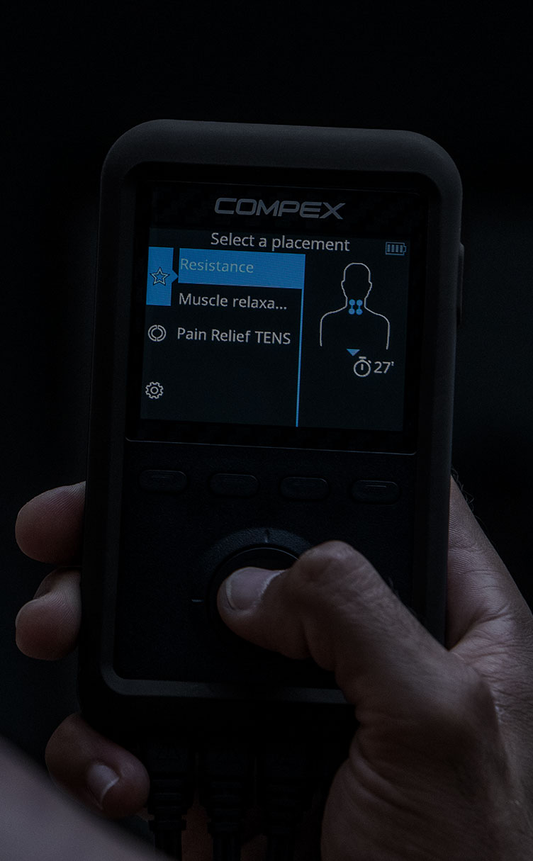 Compex Sport Elite 3.0 Muscle Stimulator with TENS Kit